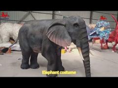 맞춤형 성능 현실적인 성인 코끼리 동물 복장 110/220VAC/380V 전력