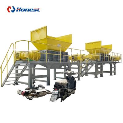 China Good Price Scrap Engine Metal Hammer Mill Crusher Car Shell Scrap Metal Shredder Steel Crusher Machine for Sale for sale