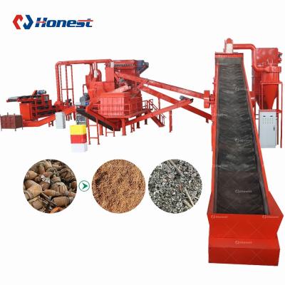 China Factory Sale Scrap Steel Iron Aluminum Motor Stator Scrap Recycling Equipment Crusher for sale