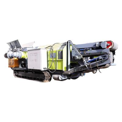China Heavy Duty Mobile Garbage Shredder Track Shredder Metal Shredder Machine Construction Waste Crusher for sale