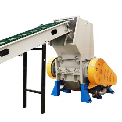 China New Design Double-Used Automatic PP Plastic Waste Crusher Shredder Machine ABS PVC PET Bottle Crusher Bearing Core Motor for sale