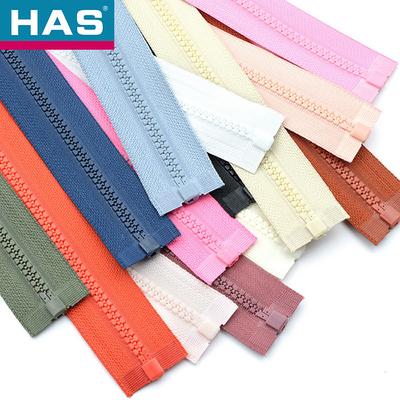 中国 #5 耐久性のあるプラスチックジッパー 見えないオープンエンドナイロンジッパー 家用繊維用 販売のため