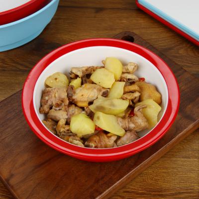 Китай Stackable Melamine Dinner Plates Solid Color Durable and Reusable продается