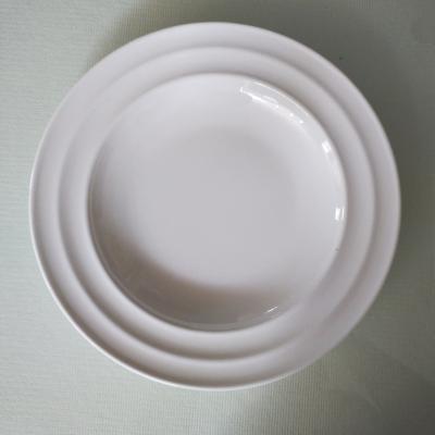 Cina Logo Acceptable Melamine Soup Plate su misura tutta la stagione in vendita