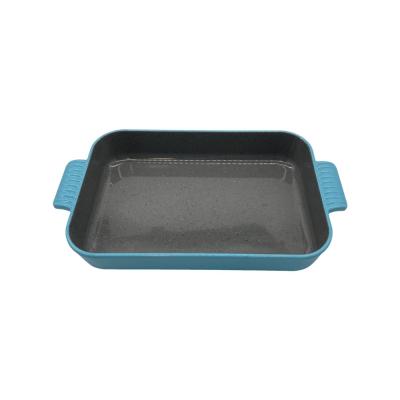 Cina Piatto quadrato di aragoste piatto da pranzo piatto di grande capacità con due orecchie pentola di zuppa di melamina in vendita