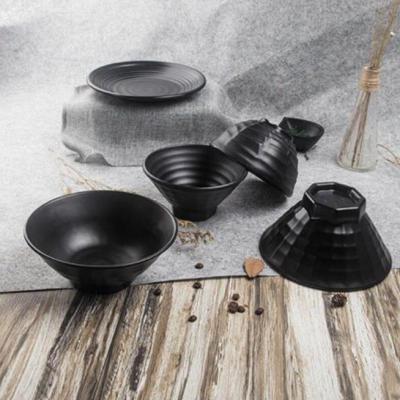 Cina OEM ODM Available Melamine Soup Plate Imitation Porcelain Rectangle in vendita