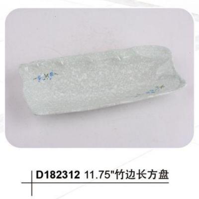 中国 Customized Logo Acceptable Melamine Plates Oval 販売のため