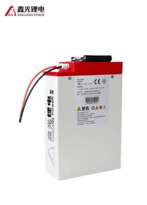 Cina Pacchetto elettrico bianco della batteria al litio di potere della bicicletta di Shell 48V 16AH in vendita