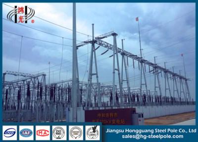220KV ηλεκτρικές εύκολες εγκατάσταση και συντήρηση Switchyard χάλυβα