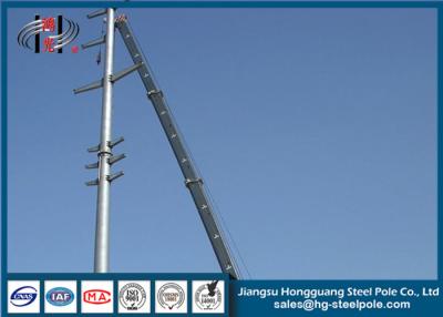 中国 110KV多角形のポーランド人、電力配分ラインのための電流を通された鋼鉄ポーランド人 販売のため