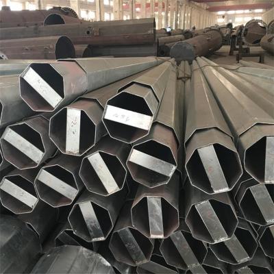 China Pulver-überzogene Oberflächenelektrische leistung Pole für Fernleitungs-Projekt zu verkaufen