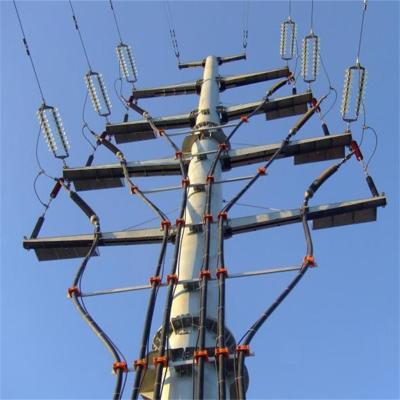 中国 電流を通されたアンカー・ボルトを持つ 220KV 多角形の電力ポーランド人 販売のため