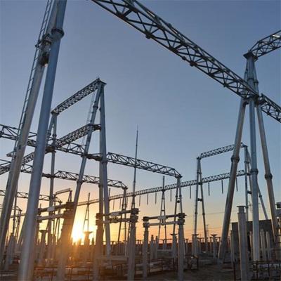 Cina strutture d'acciaio della sottostazione del trasformatore elettrico 20KV con le tecniche antiruggine in vendita
