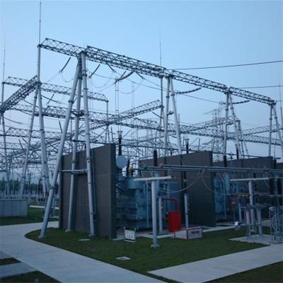 Cina Carico di snervamento minimo 345Mpa 500KV delle strutture d'acciaio della sottostazione Q345 in vendita
