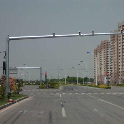 Cina Videocamera di sicurezza ottagonale galvanizzata Palo, posta leggera d'acciaio della immersione calda in vendita