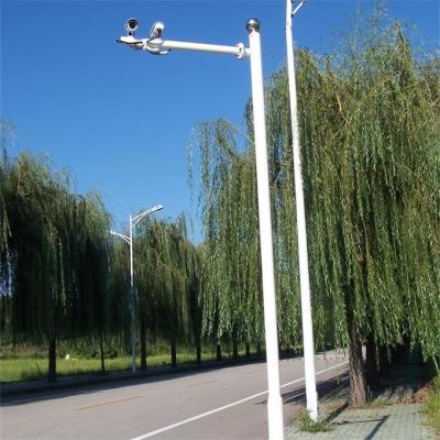Cina Videocamera di sicurezza ottagonale galvanizzata Palo, posta leggera d'acciaio della immersione calda in vendita