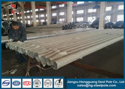 중국 ISO 132 킬로볼트 25FT 아연 피막 고전압 금속 전주판 판매용