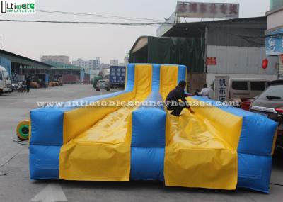 China Diapositiva inflable coloreada del resbalón N de los carriles dobles comercial para los adultos en venta