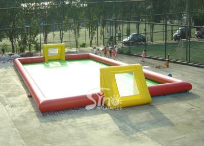China Volwassen n-opblaasbaar de voetbalgebied van het kinderen reuze interessant water voor openluchtspelen Te koop