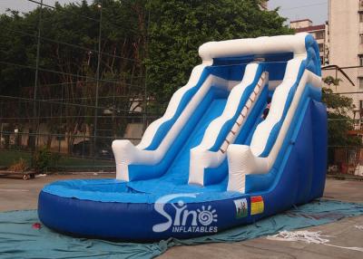 China partido inflable comercial del tobogán acuático de la onda del 18ft para los niños y los adultos con el material de la lona del pvc de 0.55m m en venta