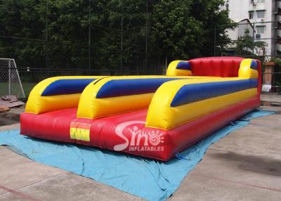 China 10m snakken de Dubbele Volwassenen Opblaasbare In werking gestelde Bungee van Steegjonge geitjes N naar Interactief Te koop