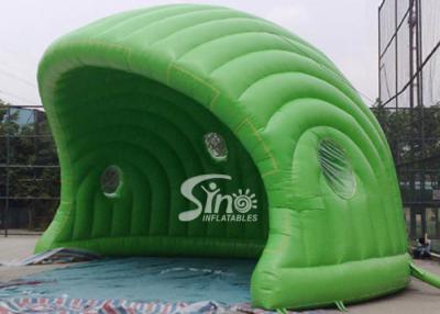 China van de de maanvertoning van 30 x 21 voet halve de bevorderings groene opblaasbare die tent van beste pvc-geteerd zeildoek wordt gemaakt Te koop