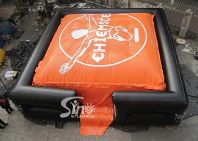 Cina airbag gonfiabile all'aperto di salto di 10x10m grande BMX per l'acrobazia all'aperto che trainning in vendita