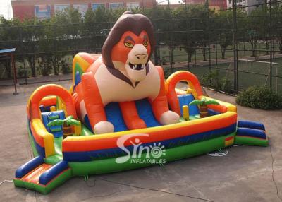 Cina Campo da giuoco gonfiabile di uso del leone eccellente all'aperto commerciale dei bambini per divertimento in vendita