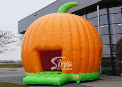 中国 ハロウィンInflatablesの巨大なカボチャ子供は屋外党のための家の倍を跳ねます 販売のため