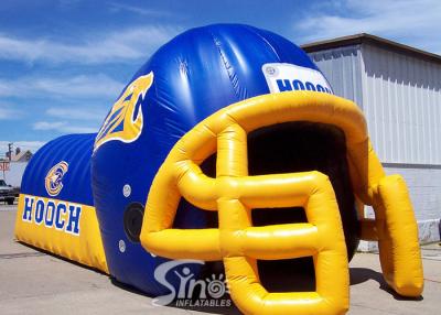 Cina Tunnel gonfiabile del casco di rugby gonfiabile commerciale gigante dei giochi per i bambini in vendita