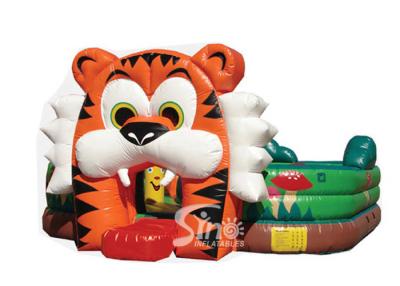 Cina Schiocchi il gioco gonfiabile della tigre dei bambini dell'annuncio pubblicitario per uso all'aperto in vendita