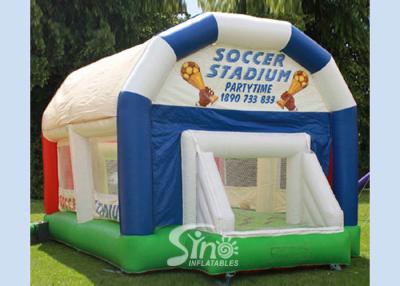 Cina Giochi gonfiabili degli adulti di Commmercial, corte di pallavolo gonfiabile verde in vendita