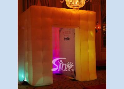 China 8 ' x8'x8'-de kubusbuis leidde de opblaasbare bijlage van de fotocabine voor nacht toont of partijbars Te koop