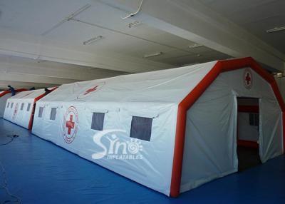 China Projete a barraca médica inflável portátil para o hospital da emergência ou o abrigo com porta e a janela removíveis à venda
