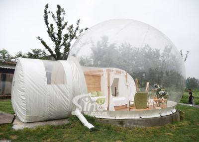 China De openlucht Duidelijke Hoogste Opblaasbare Toevlucht brengt Bellenhotel met de Ontworpen Kleine Tunnel van de Koepeln Capsule onder Te koop