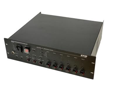 Cina 500W 6 amplificatore del sistema di Metal PAVA del regolatore dell'allarme di voce di zona EVAC in vendita