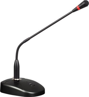 Cina Hot Sale Gooseneck Wired Microphone Condenser Tabletop Microphone With Dc9v in vendita