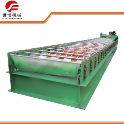 China A máquina de rolamento trapezoidalmente da folha do telhado lamina a formação do modelo de máquina 1020 à venda