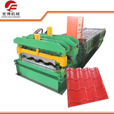 中国 2 - 3つのM/最小速度は鋼板を作るための機械を形作るタイル ロールを艶をかけました 販売のため