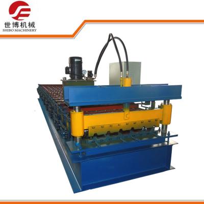 China 7 Tonnen trapezoides Blatt-Rollen-, diemaschine für Dach/Wand bilden, deckt die Herstellung mit Ziegeln zu verkaufen