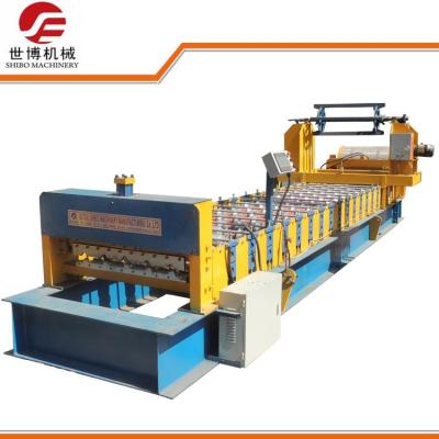 中国 機械を形作るシート ロールに屋根を付ける鋼鉄サンドイッチ パネルの生産ライン 販売のため