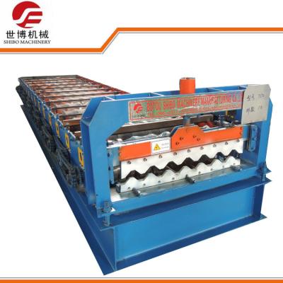China PPGI-Stahlblech-Rolle, die Maschine mit hydraulischem Kontrollsystem bildet zu verkaufen