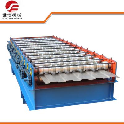 China Vollautomatische Blech-Rolle, die Maschine für Behälter-Gremiums-/Auto-Brett bildet zu verkaufen