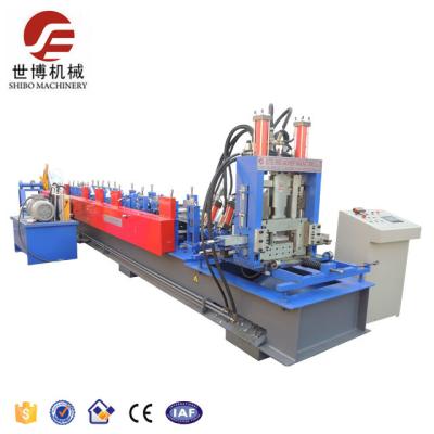 Cina Rotolo del Purlin della striscia C dell'acciaio freddo che forma macchina con il sistema di controllo automatico in vendita