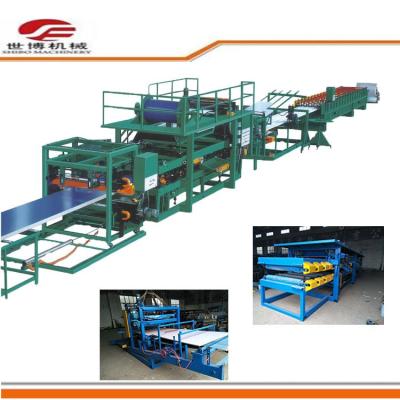 Cina Potere automatico della macchina 32kw del pannello a sandwich di colore multifunzionale in pieno automaticamente in vendita