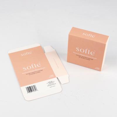 China Custom Printed Eye Cream Body Butter Paper Card Box Cleaning Care Product Packaging Box for sale