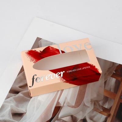 China High Quality Custom Logo Lipstick Packaging Box Printed Lip Gloss Paper Box for sale