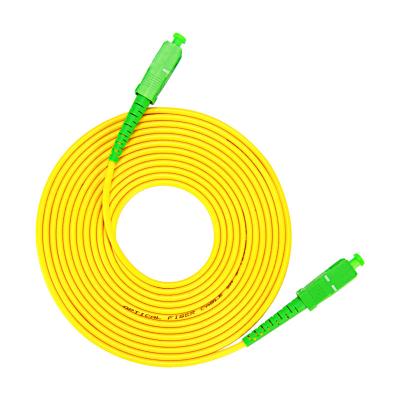 中国 STの単信LC 3mm 2mmのジャンパーSMの単一モードへの視覚繊維のパッチ・コードLCへのST 販売のため