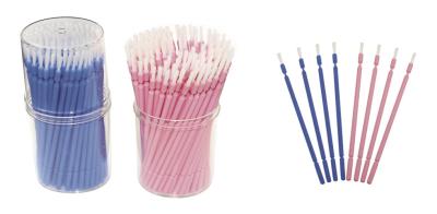 Cina Micro applicatore dentario eliminabile variopinto della spazzola con la punta del cotone in vendita