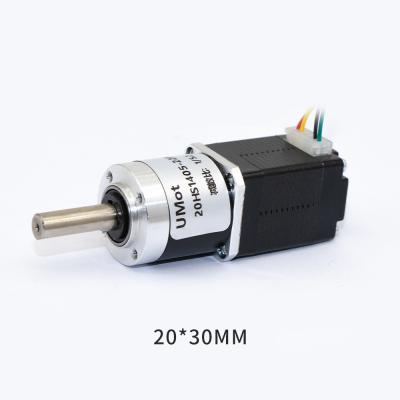 Cina Nema 8 motore passo a passo con 19 1 cambio planetario Piccolo 20mm L 30mm Portata di carico 0.6N.m-2.0N.m in vendita